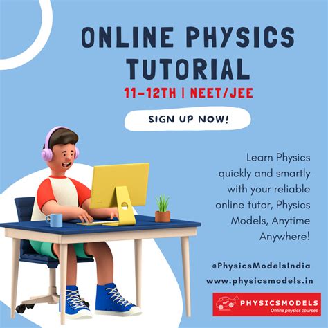 Online Physics Tutorial — Physics Model India By Physics Model Medium