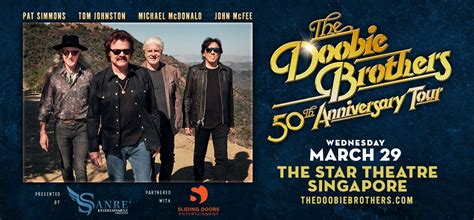 Doobie Brothers 50th Anniversary Tour All About Events