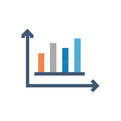 Bar Chart Icon For Data Visualization Stock Illustration Illustration Of Report Metrics
