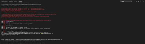 npm install g luisgen fails · issue 1059 · microsoft botbuilder tools