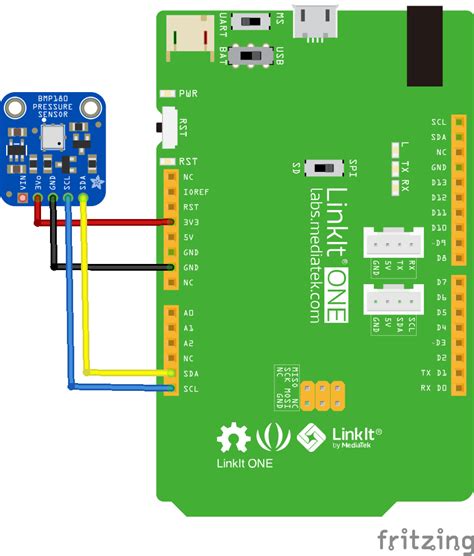 Linkit One And BMP180 Example
