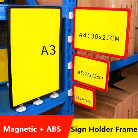 A6 Magnetic Warehouse Classification Label Sign Ho Grandado