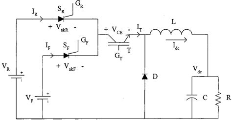Schematic Of The Test Circuit Used To Characterize The Commutation Of Download Scientific