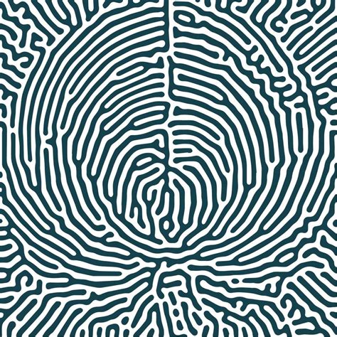 Monochrome Reaction Diffusion Organic Spiral Circular Shapes Abstract