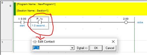 Instruksi Instruksi CX Programmer PLC Omron Samrasyid