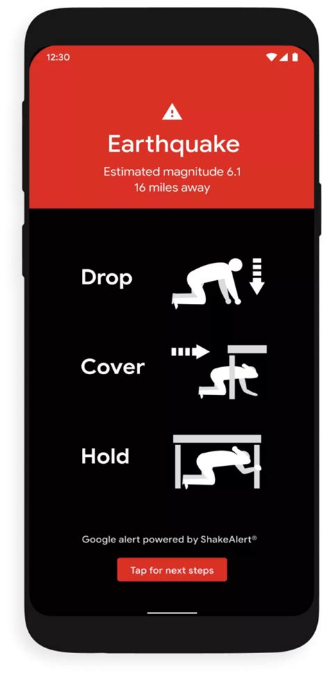 Google Announces Earthquake Alert System For Android Devices