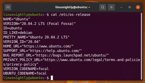 What Version Of Linux Am I Running Linux Nightly