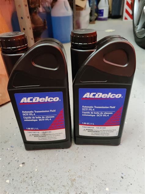 Fs For Sale 2 Qts Ac Delco Dctf Ffl 4 Corvetteforum Chevrolet