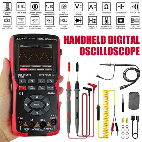 Versatile Handheld Digital Oscilloscope Multimeter For Automotive Maintenance Uk £55 99