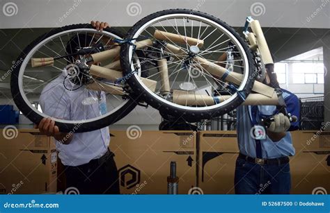 Assembly Bicycle Bike From Indonesia Editorial Image Image Of Annualy