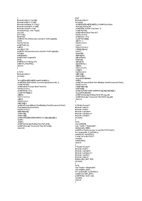 Os Lab Os Lab Record 1 Include Printf Include Exit
