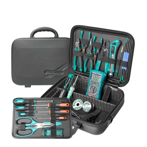 Proskit Pk 710kb Basic Electronic Tool Kit 220v Dk Tools Supplies Malaysia
