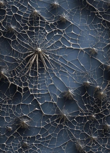 Premium AI Image Cobwebs Theme Wallpaper Texture Pattern Style