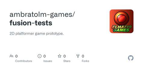 GitHub Ambratolm Games Fusion Tests 2D Platformer Game Prototype