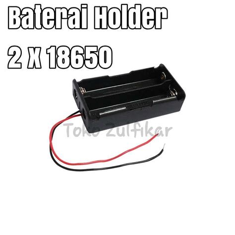 Jual Battery Holder X Baterai Case Tempat Kotak Batere Box