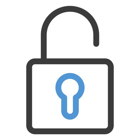 Unlock Padlock Privacy Protection Security Icon Download On Iconfinder