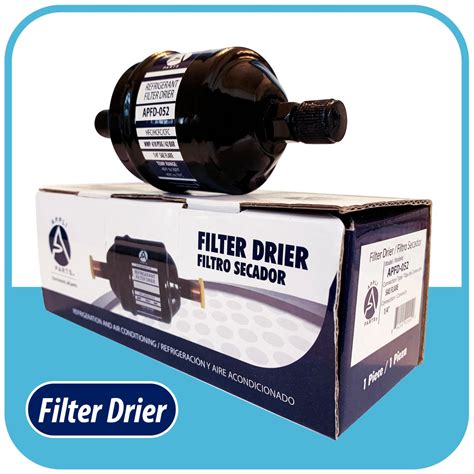 Appli Parts APFD Filtro Secador Pulg Para Linea Liquido Para Sistemas De Refrigeracion Y