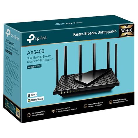 Buy Tp Link Archer Ax Ax Dual Band Gigabit Wi Fi Router Archer Ax Pc Case Gear