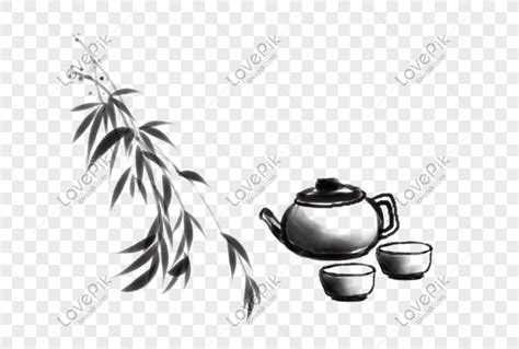 골동품 주전자 찻잔 일러스트 레이션 Png 일러스트 무료 다운로드 Lovepik