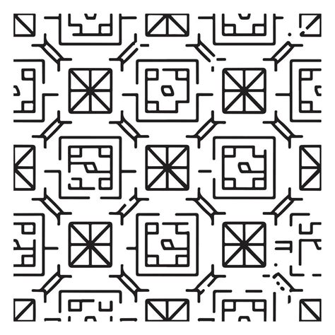 Abstract Square Seamless Pattern Illustration 42719442 Vector Art At Vecteezy