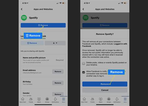 How To Disconnect Spotify From Facebook