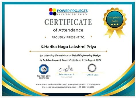 Harika Naga Lakshmi Priya On Linkedin Webinar Detaileddesign Powerprojects Powerengineering