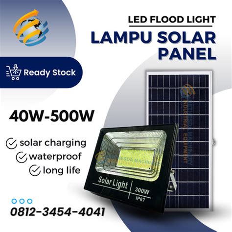 Jual Lampu Led Tenaga Surya Lampu Sorot Panel Watt Watt Watt W Daylight Putih