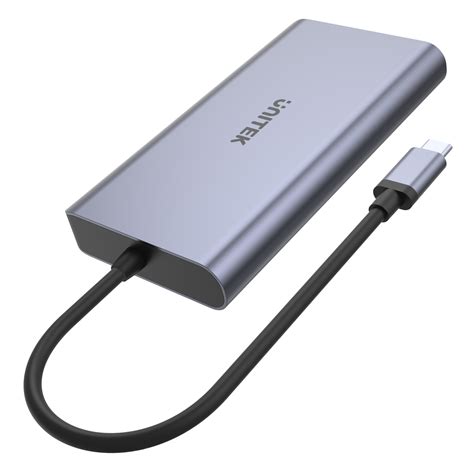 Unitek Hub Usb Typ C 2 X Usb 3 1 Hdmi Dp Rj45 Czytniksd… Proline