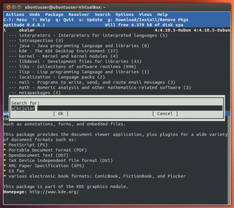 Using Apt Get And Aptitude 19 2013 Archive Magazine Home Ubuntu User