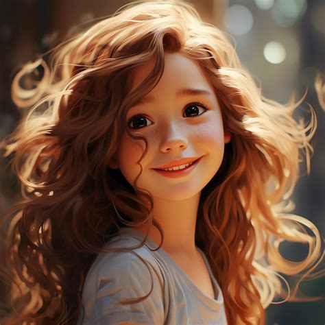 Premium Ai Image Girl Smiling Background