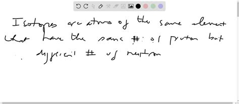 SOLVED What Are Isotopes Do The Isotopes Of An Element Have The Same Atomic Number Do They