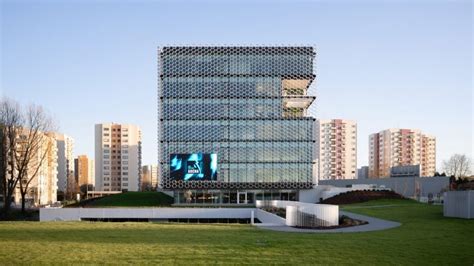 Ooda Wraps Liga Portugal Football Museum With Honeycomb Facade