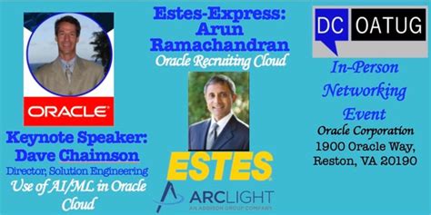 Dcoatug In Person Networking Event Dc Oatug