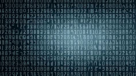 premium ai image a digital screen with numbers and numbers