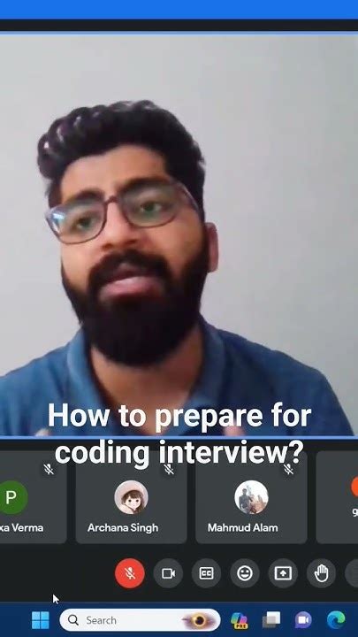How To Prepare For A Coding Interview Youtube