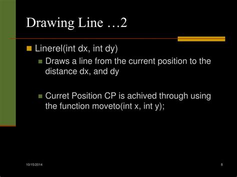 Ppt Computer Graphics Line Drawing Functions Point Structure