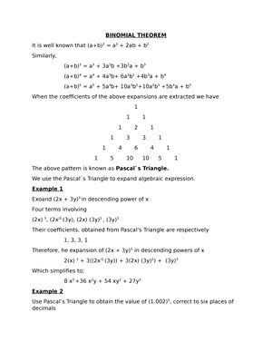 SMA Notes SMA CALCULUS I Pre Requisite None Purpose Of The Course To Equip The
