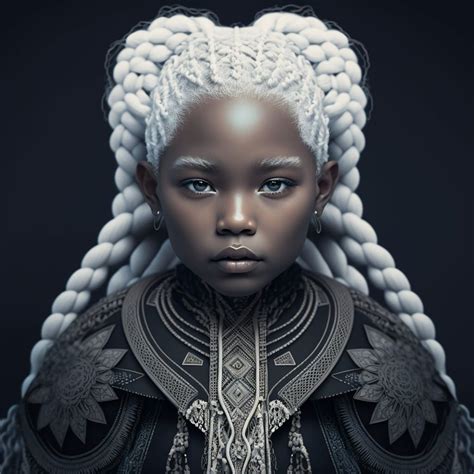Pin By Zaïuca De Rocha Aleixo On Character Art In 2024 White Hair Dark Skin Character