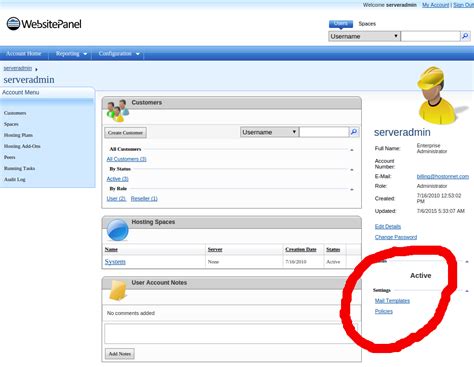 Change Default Parking Page In Website Panel HostOnNet