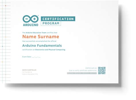 The First Ever Arduino Certification Is Now Available Arduino Blog