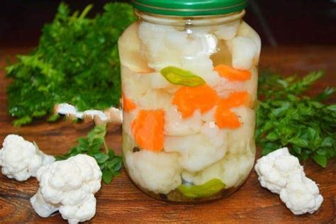 როგორ მოვამზადოთ ყვავილოვანი კომბოსტოს მწნილი ისე რომ ხრაშუნა და