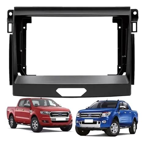 Moldura 2din 9 Polegadas Ford Ranger Xls 2016 A 2022 Frete Grátis