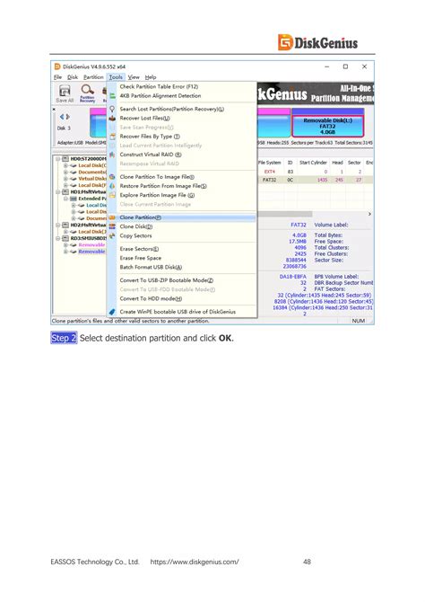 DiskGenius User Guide PDF Operating Systems Computer Software And Applications