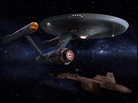 Restored Starship Enterprise Model W Botany Bay 2 By Cannikin1701 On