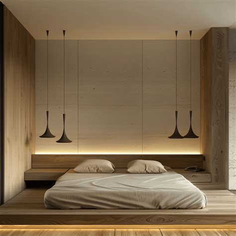 Discreet Bedroom Set With Minimalist Design