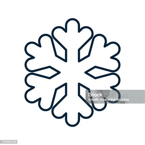 눈송이 픽토그램 로고 웹 인쇄 스티커 엠블럼 인사말 및 초대 카드 디자인 및 장식에 대한 크리스마스 와 겨울 전통 기호 0명에 대한 스톡 벡터 아트 및 기타 이미지 Istock