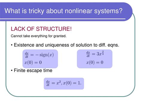 PPT Nonlinear Control Systems ECSE PowerPoint Presentation Free Download ID