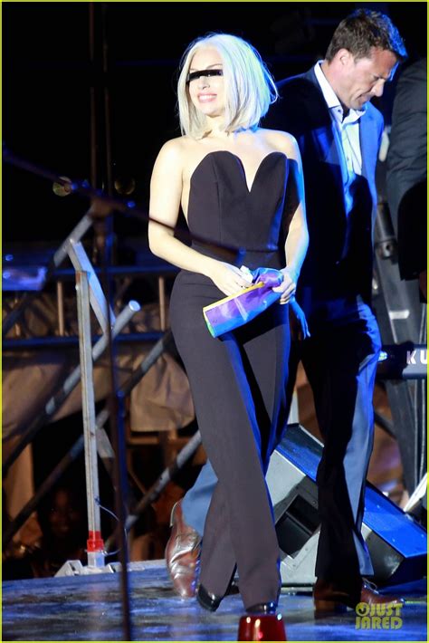 Lady Gaga Sings National Anthem During Nyc Pride Rally Watch Now