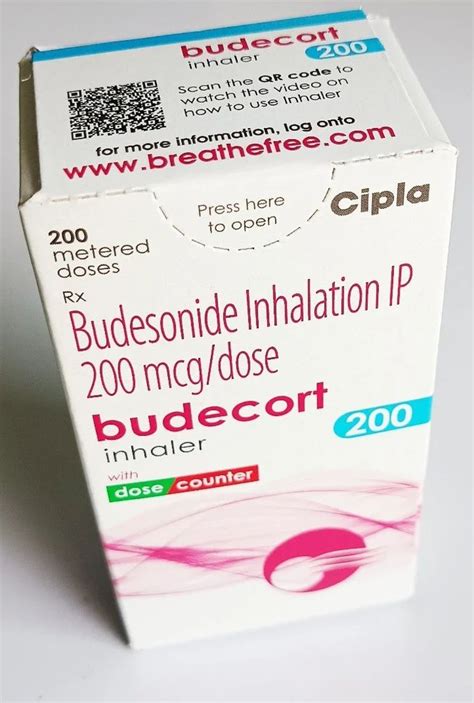Budesonide Inhaler 100 At Rs 252 82 Box Budecort Inhaler In