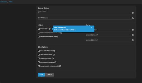 How Do I Change The Nfs Version From To Or Truenas General